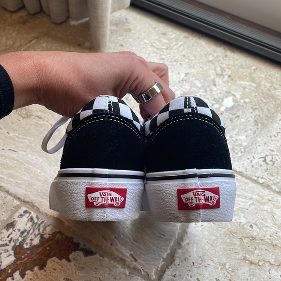 Vans | Shoes | Vans Checkerboard Old Skool Stackform Shoe | Poshmark